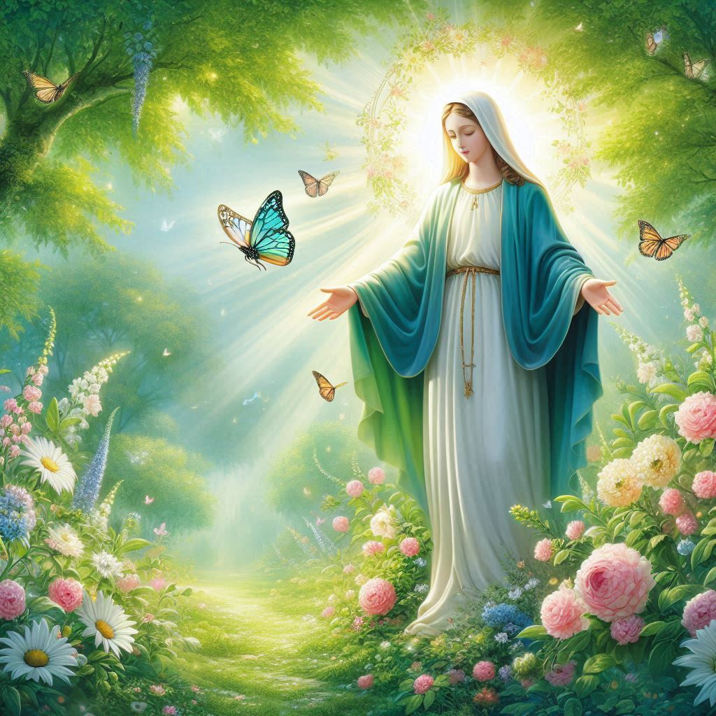 Pray the Holy Rosary of the Catholic Church in 16 Steps.