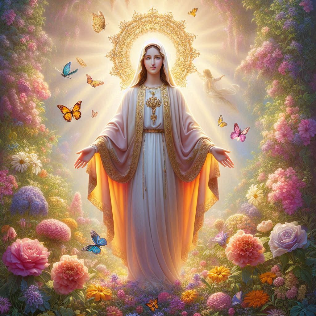 Pray the Holy Rosary of the Catholic Church in 16 Steps.