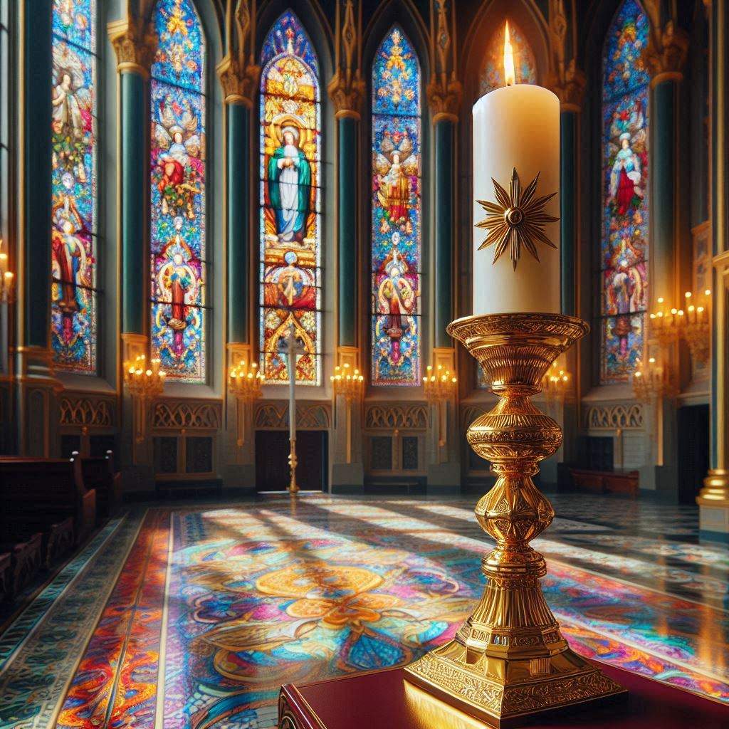 Easter Sunday Mass, the most important Christian holiday.